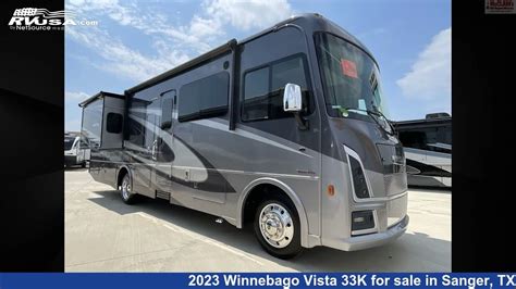 Breathtaking 2023 Winnebago Vista 33k Class A Rv For Sale In Sanger Tx
