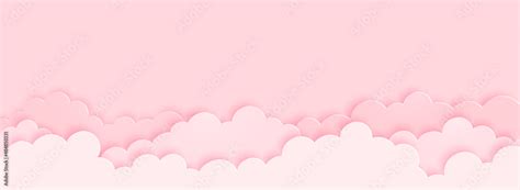 Light Pink Clouds Background