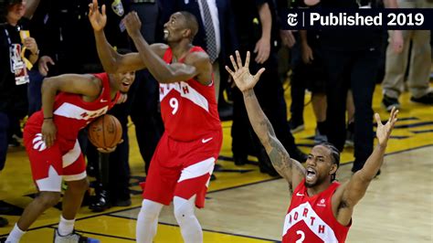 The Raptors Journey To The Top Of The N B A The New York Times