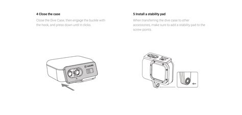 Insta360 ONE RS R Dive Case MARCH