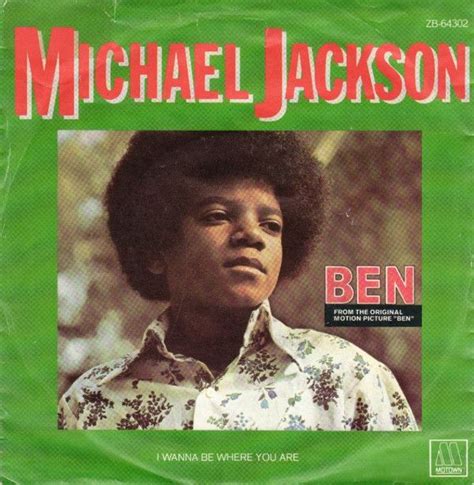 Michael Jackson Ben Album Cover