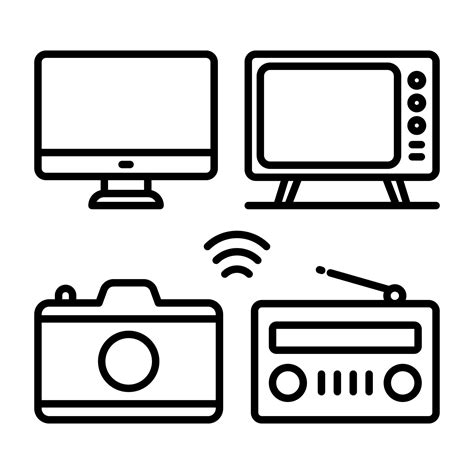 Mass Media Vector Icon 21711337 Vector Art At Vecteezy
