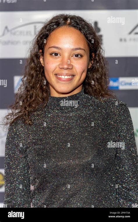 Actress Sara Sedran Attends Los Angeles Italia Film Fashion And Art