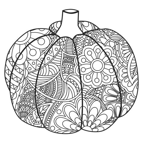Fall Pumpkin Templates 6 Free Pdf Printables Printablee