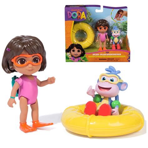 Dora The Explorer Splash Splash Adventure Pack With Dora And Boots Toy