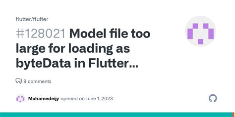 model file too large for loading as bytedata in flutter error newexternaltypeddata expects