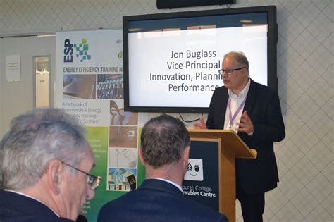Edinburgh College Launches Renewables And Energy Efficiency Training Centre Scottish