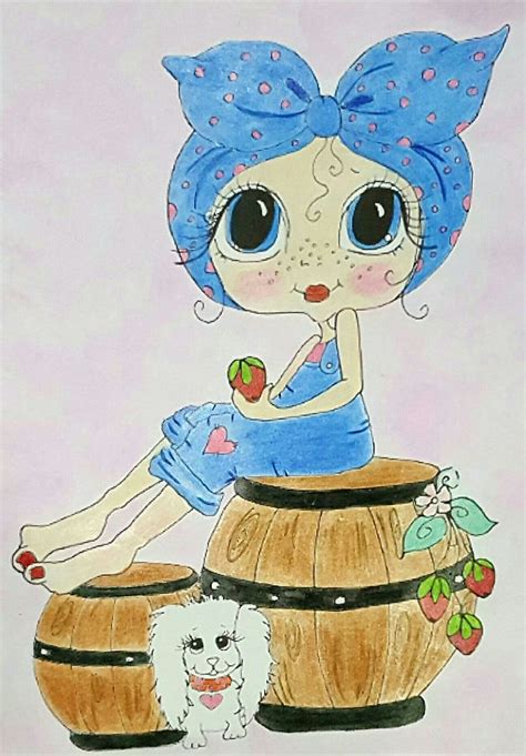 Chibi Gril Coloriage