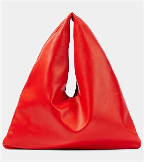 The Row Bindle Small Leather Tote Bag The Row