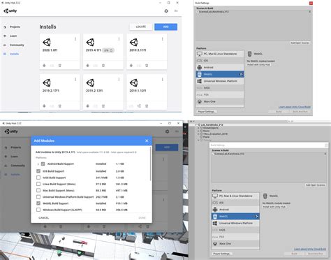 Unity Hub Not Installing Modules Unity Engine Unity Discussions