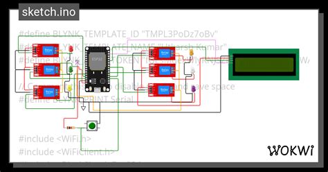 Home Automation Wokwi Esp32 Stm32 Arduino Simulator