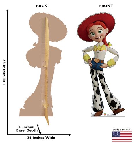 Jessie Toy Story 4 Cardboard Cutout Prime Party