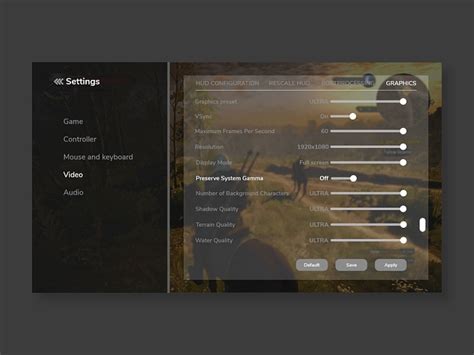 Game Settings Designs Themes Templates And Downloadable Graphic
