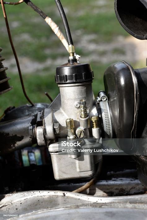Repair Of An Old Motorcycle Disassembly Of The Carburetor Internal