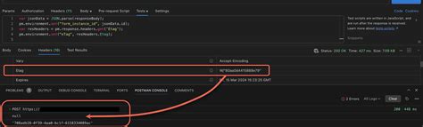 Unable To Copy Response Header To An Environment Var 🙋 Help Postman