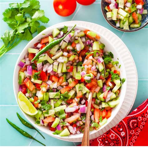 Kachumber Indian Salad Sinfully Spicy