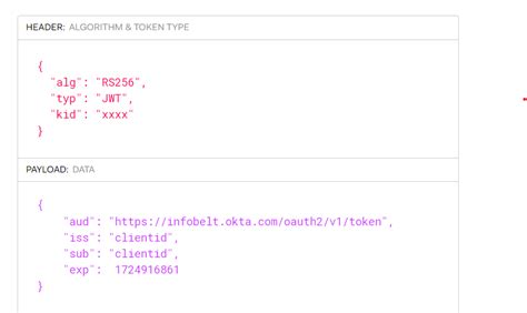 oauth access token with public private key approach oauth oidc okta