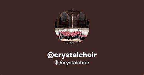 Crystalchoir Instagram Facebook Linktree