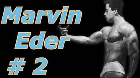 Marvin Eder 2 Bodybuilding Tips To Get Big Youtube