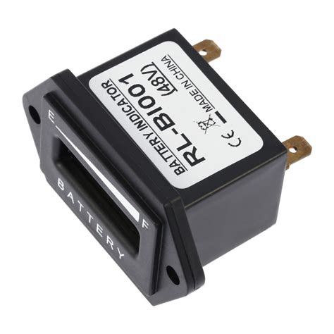 48v battery indicator golf cart digital voltameter battery tester led