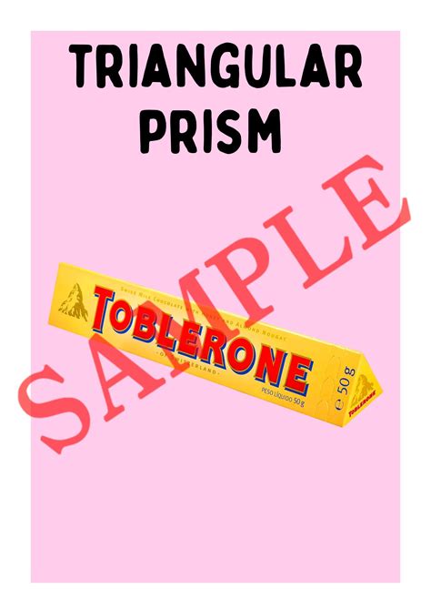 3d Shape Classroom Posters Etsy