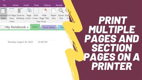 Making A Printable Worksheet In Onenote