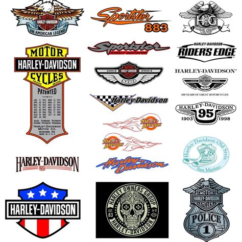 Harley Davidson Logos Svg Masterbundles