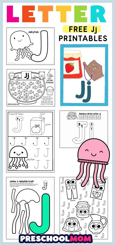 Letter J Preschool Printables Letter J Activities Letter J