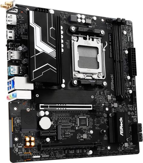 Asrock B850m X Wifi R20 Am5 Amd B850 Sata 6gbs Usb 32 Dual Graphics