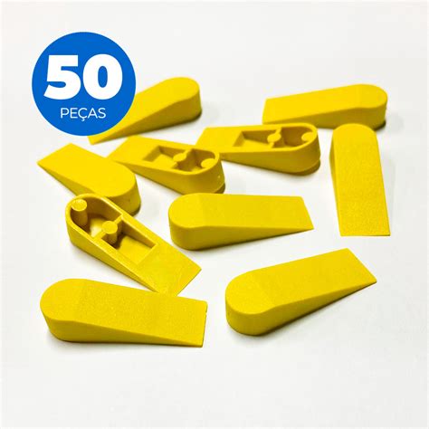 Mini Cunhas Para Nivelamento Multiuso 50 Peças