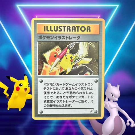 Illustrator Card Pikachu Etsy Uk