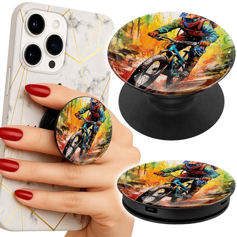 Uchwyt Do Telefonu Popsocket Na Palce Stojak Rowery GÓrskie Ekstremalne