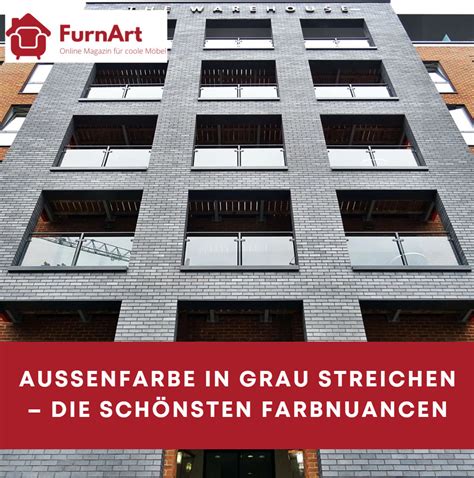 Fassadenfarbe Grau Außenbereich Mit Grauer Fassadenfarbe