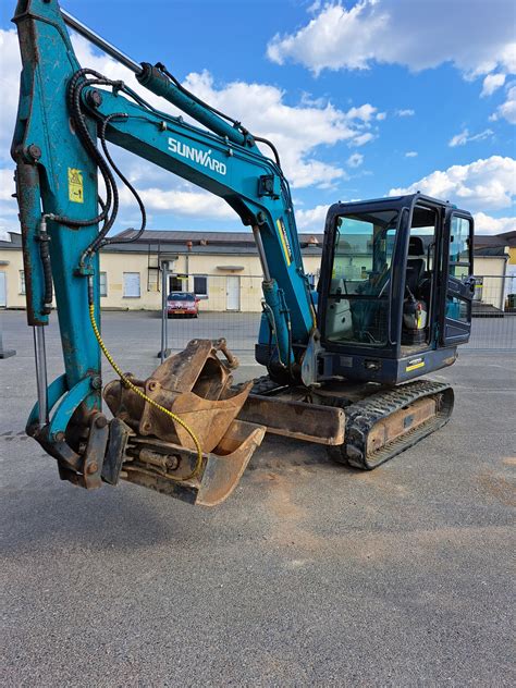 Mini Ekskavatorius Sunward Swe60b Arsenalrent