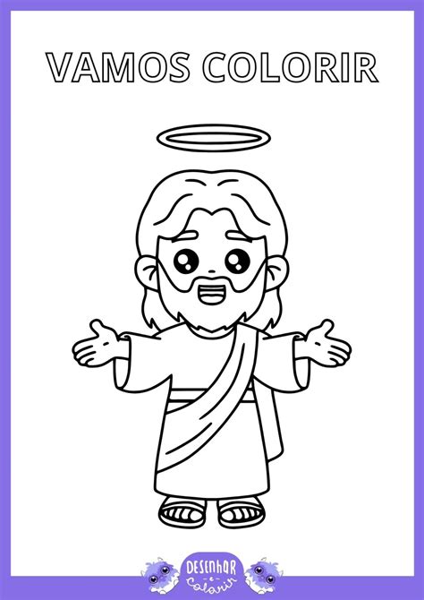 Desenho Para Colorir Jesus é O Caminho