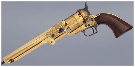 Colt Commemorative 1851 Navy Percussion Revolver With Case Rock