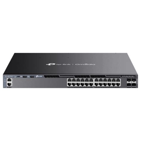 Tp Link Sg6428xhp 24 Port L3 Managed Gbe Poe Access Switch W 4 X 10g Sfp Ports