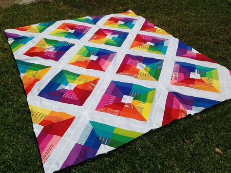 Kite Flight Quilt Top