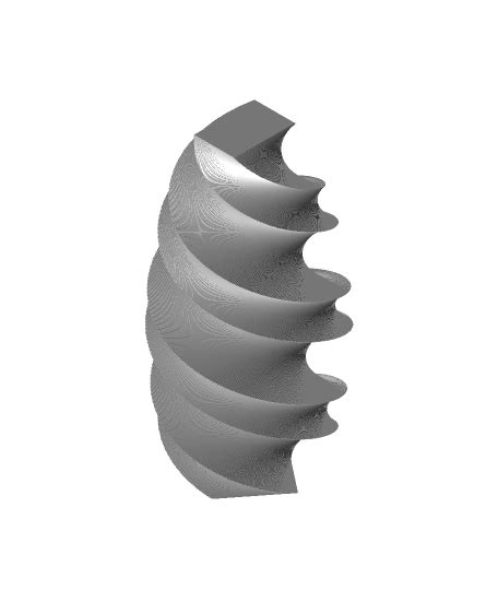 Twisted Rectangle Vase 3 3d Model 3dprintbunny Thangs