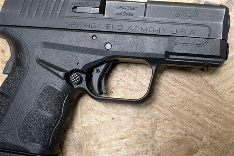 Springfield Xds 9 Mod 2 3 3 9mm Police Trade In Pistol With Extended Mag Sportsmans Outdoor
