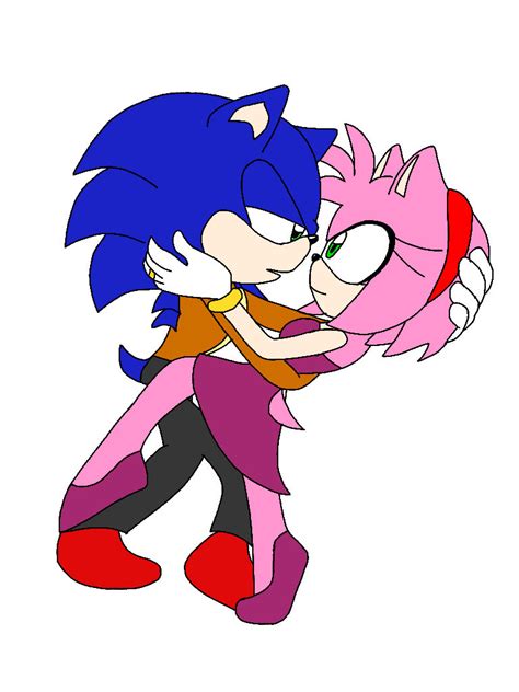 Sonamy Dancing With My Sonic By Crawfordjenny On Deviantart