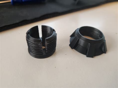 Ball Socket With Locking Nut By Grawvyrobber Makerworld