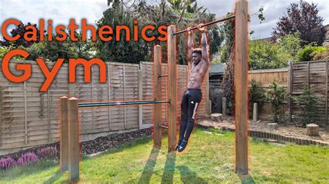 My Calisthenics Garden Gym Build Specs And More Youtube