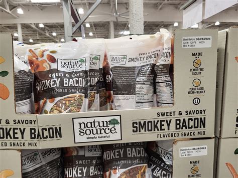 Clarification Nature Source Smokey Bacon Flavored Snack Mix