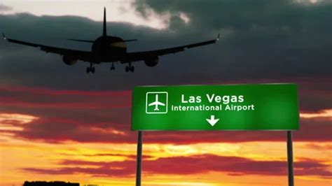 Plane Landing Las Vegas Stock Videos Royalty Free Hd And 4k Videos