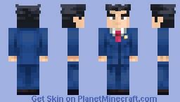 Phoenix Wright — Ace Attorney [vgt] Minecraft Skin