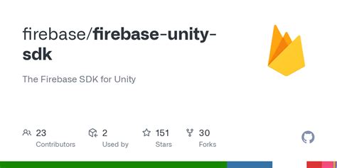 GitHub Firebase Firebase Unity Sdk The Firebase SDK For Unity