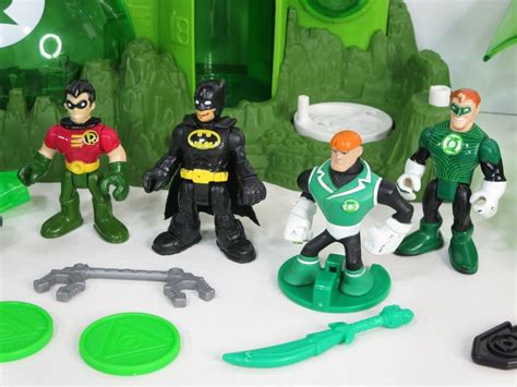 Imaginext Dc Super Friends Green Lantern Planet Oa Playset Batman