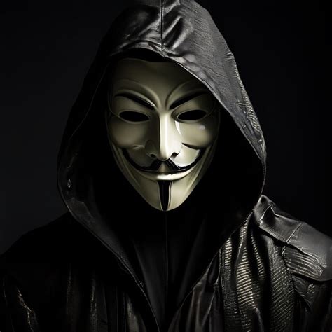 Premium Photo Anonymous Hacker Portrait