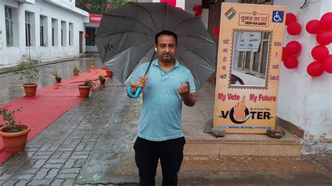 Lok Sabha Election 2024 उधमपुर में वोटिंग शुरू मौसम की चुनौती के